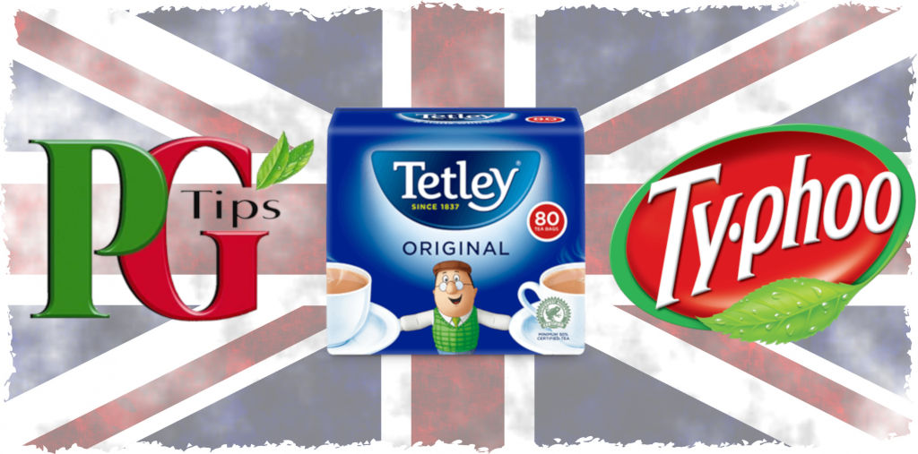Tea + Tea Bags found on Amazon: Tetley Extra Strong, Typhoo Extra