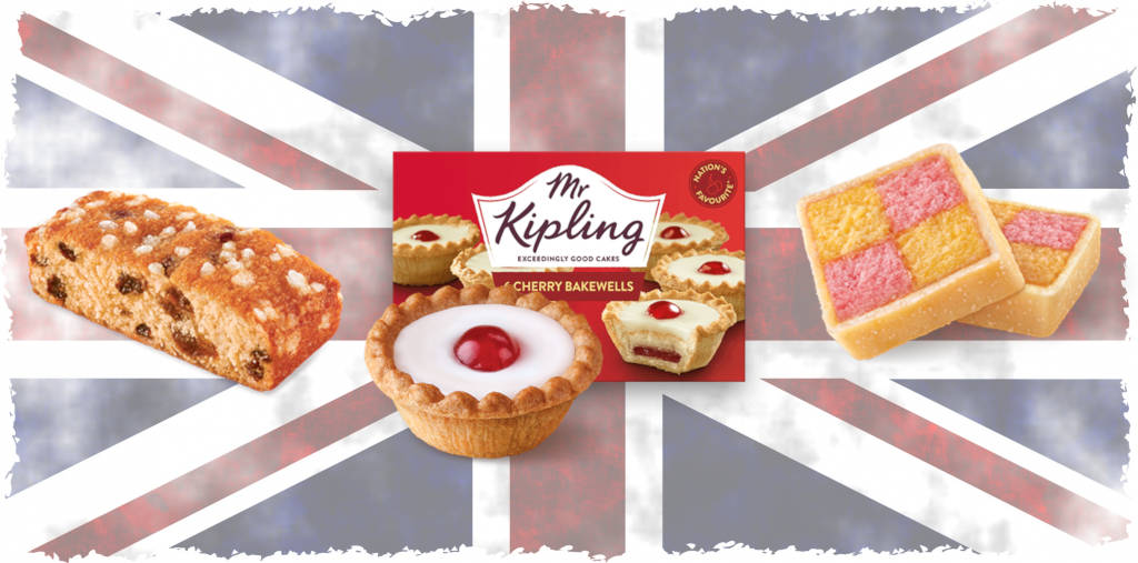 Mr Kipling Cakes & Pies: Cherry Bakewell Lemon Slices, Mini Battenbergs